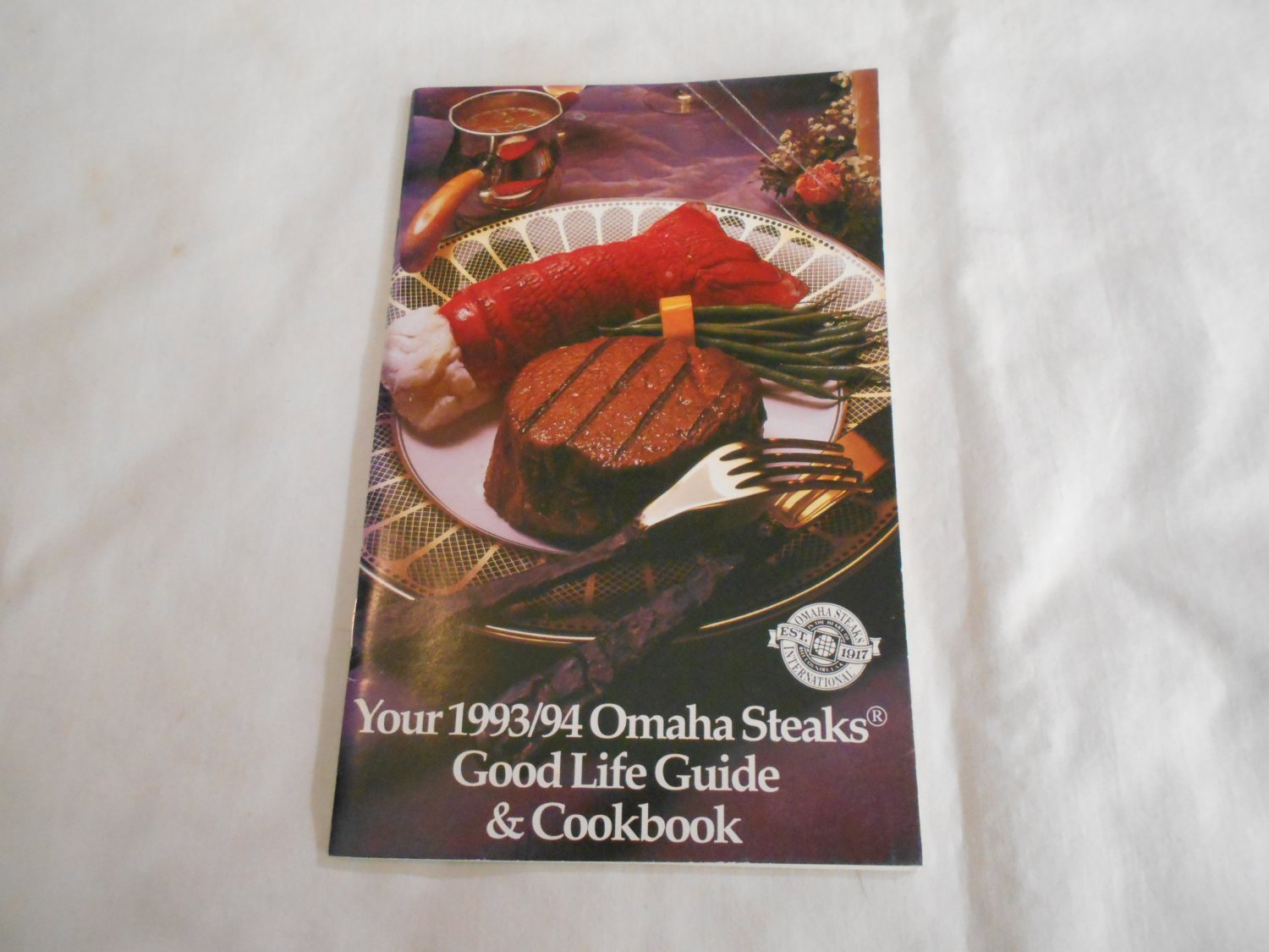 1993/94 Omaha Steaks Good Life Guide & Cookbook (1993) (173) Cookbook ...