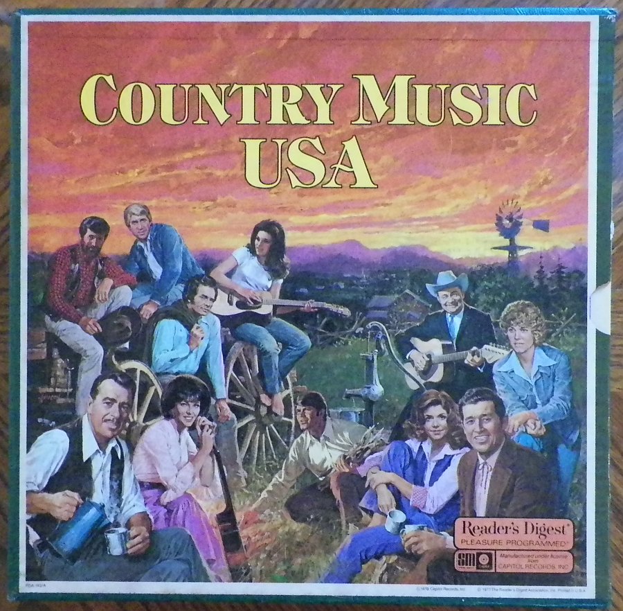 Country Music USA - Reader's Digest 8 LP Box Set RD4-193