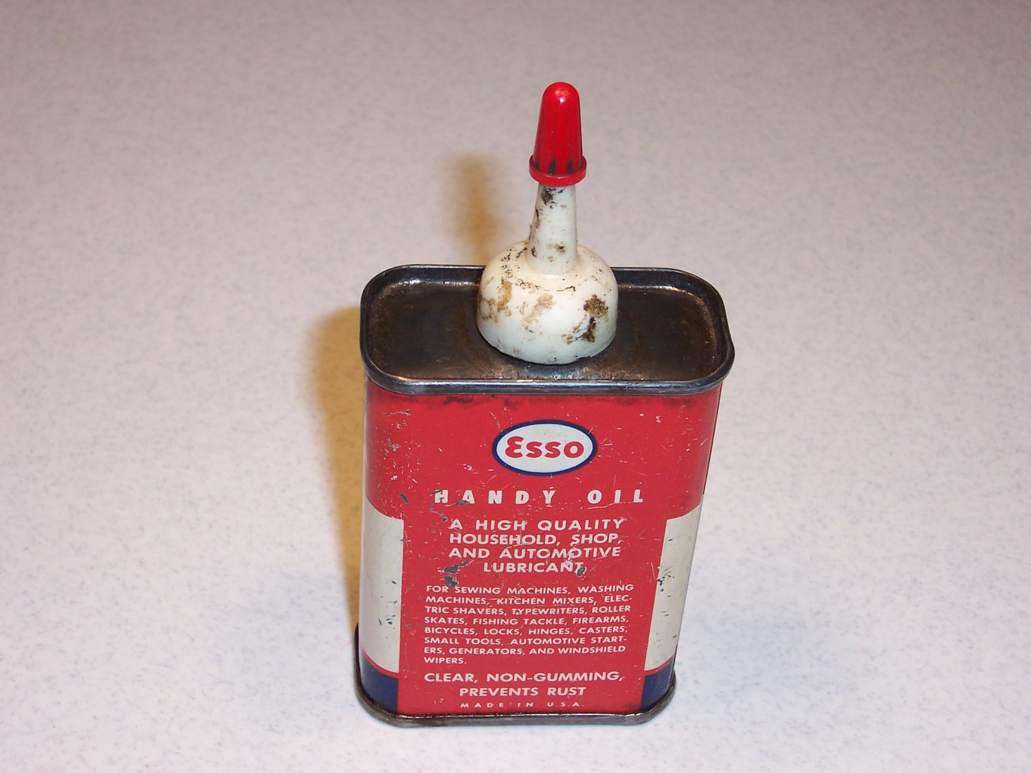 Vintage Esso Handy Oil Can 3 FL. OZ.