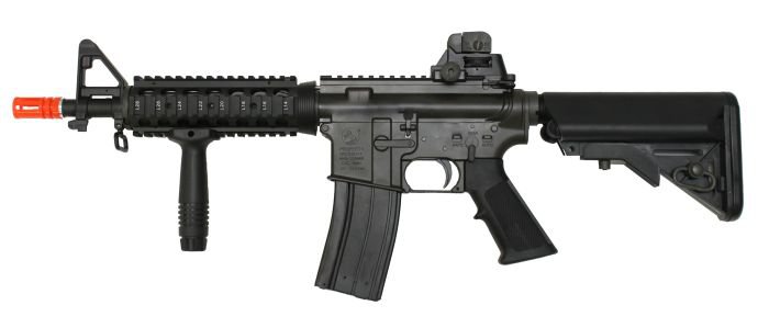 King Arms M4 CQB-R Airsoft GBB Rifle 05
