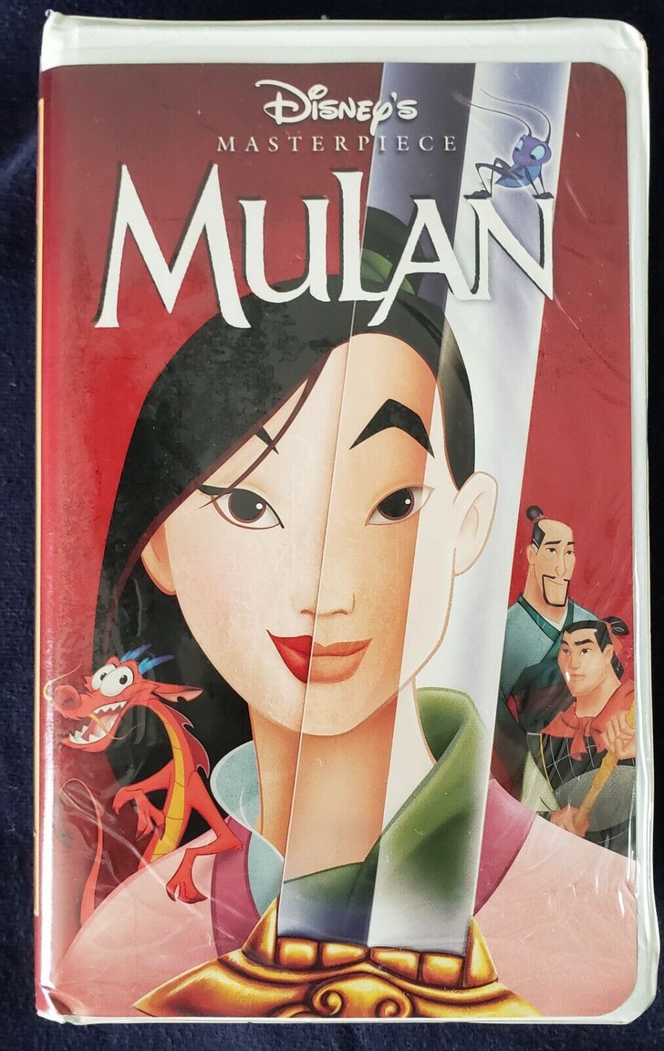 MULAN (VHS, 1999) WALT DISNEY Masterpiece Collection Clamshell Case