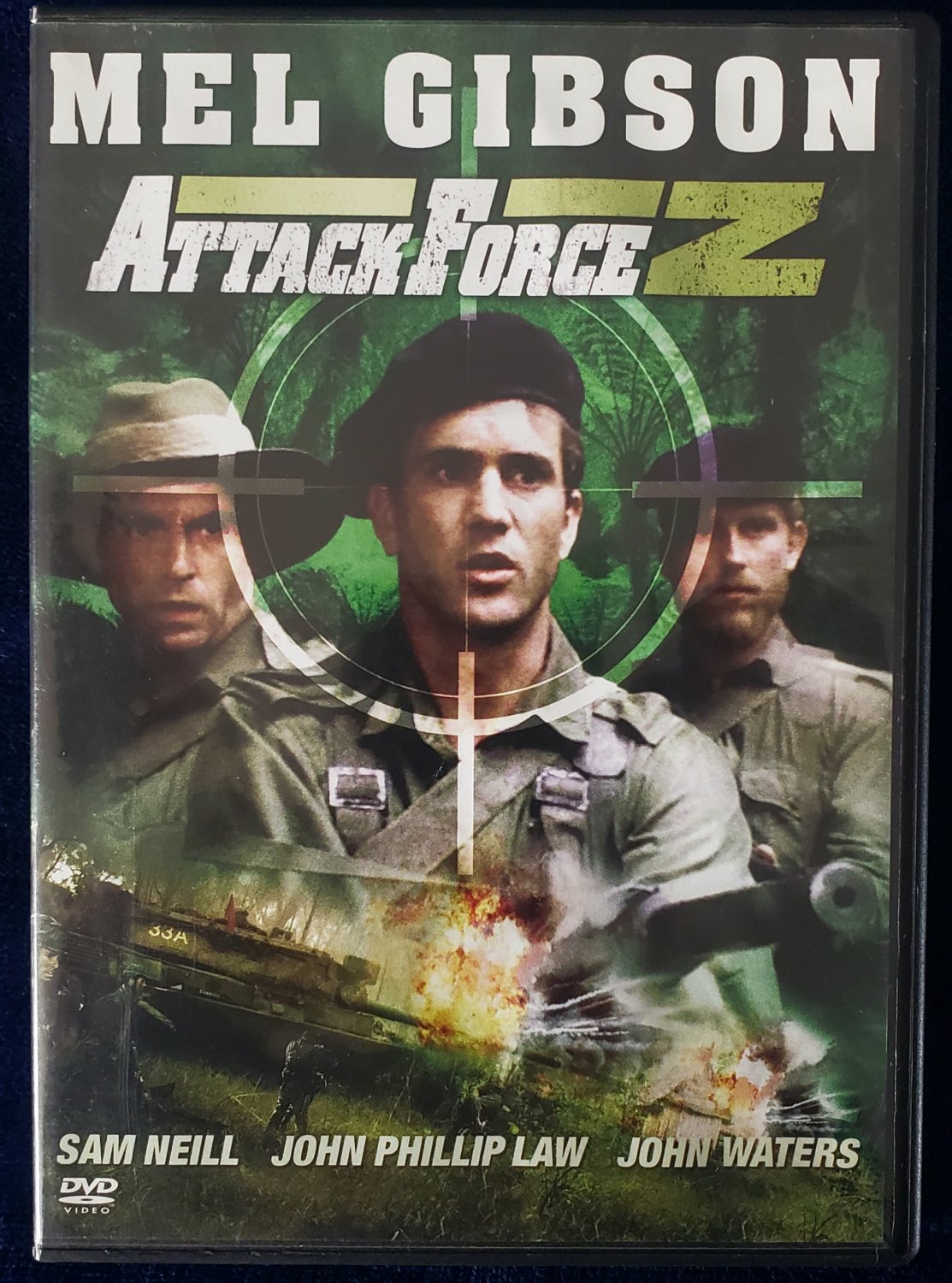 ATTACK FORCE Z 1982 DVD MEL GIBSON SAM NEILL JOHN PHILLIP LAW
