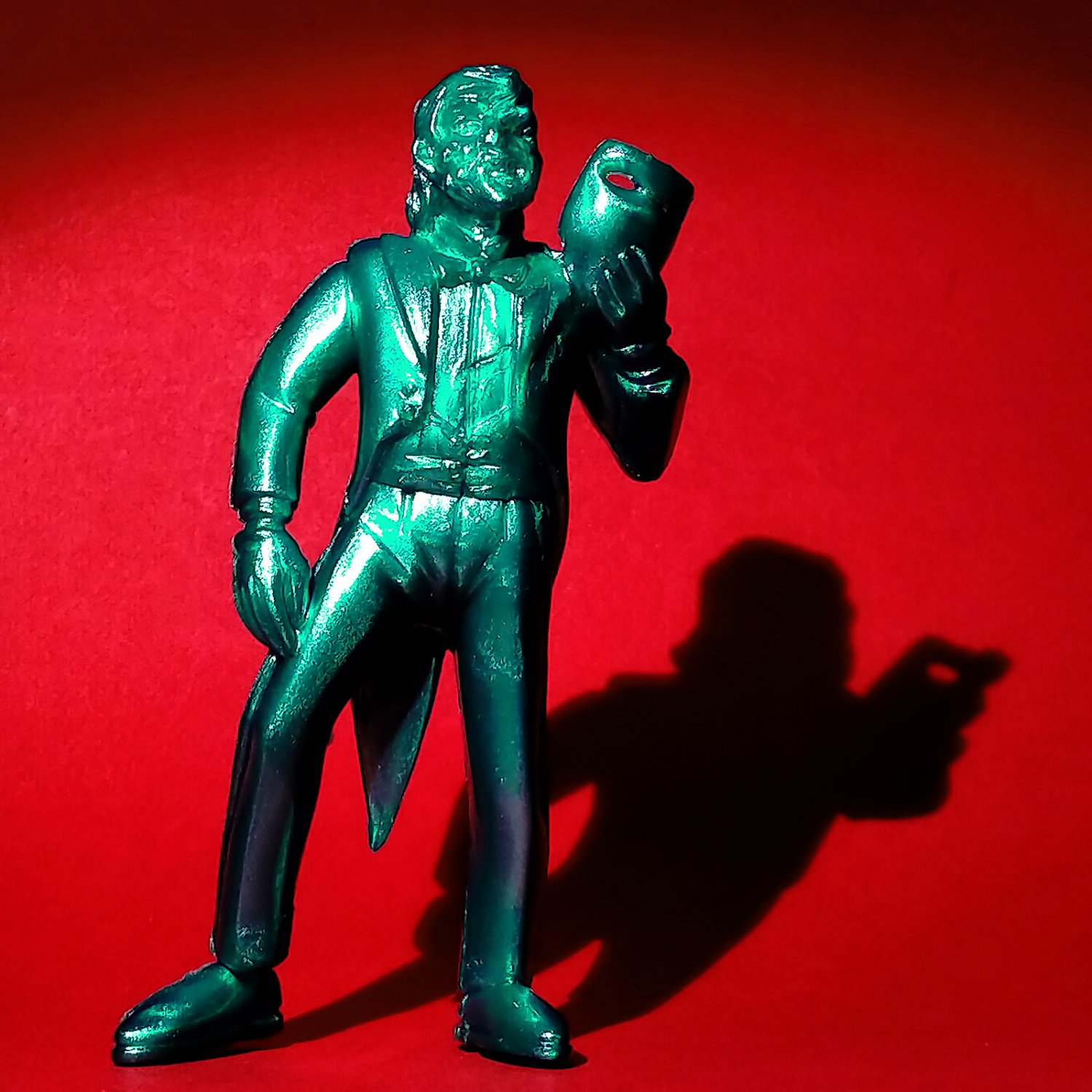 Phantom of the Opera Super Monstruos Spanish PVC figure 1992 monochrome