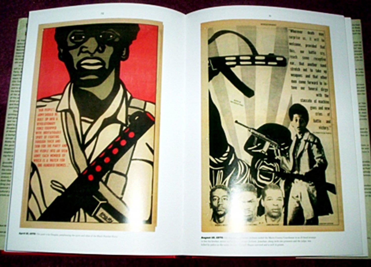 BLACK PANTHER PARTY RARE EMORY DOUGLAS ART DRAWINGS PICTURES HC 1ST ED ...