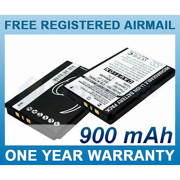 BATTERY FOR SONY ERICSSON K750 D750 D750I K750I K600 K750C W800C S600I ...