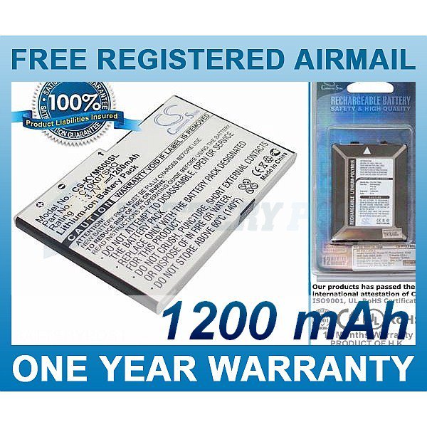 BATTERY FOR QUALCOMM KYOCERA KYOCERA M6000 ZIO M6000