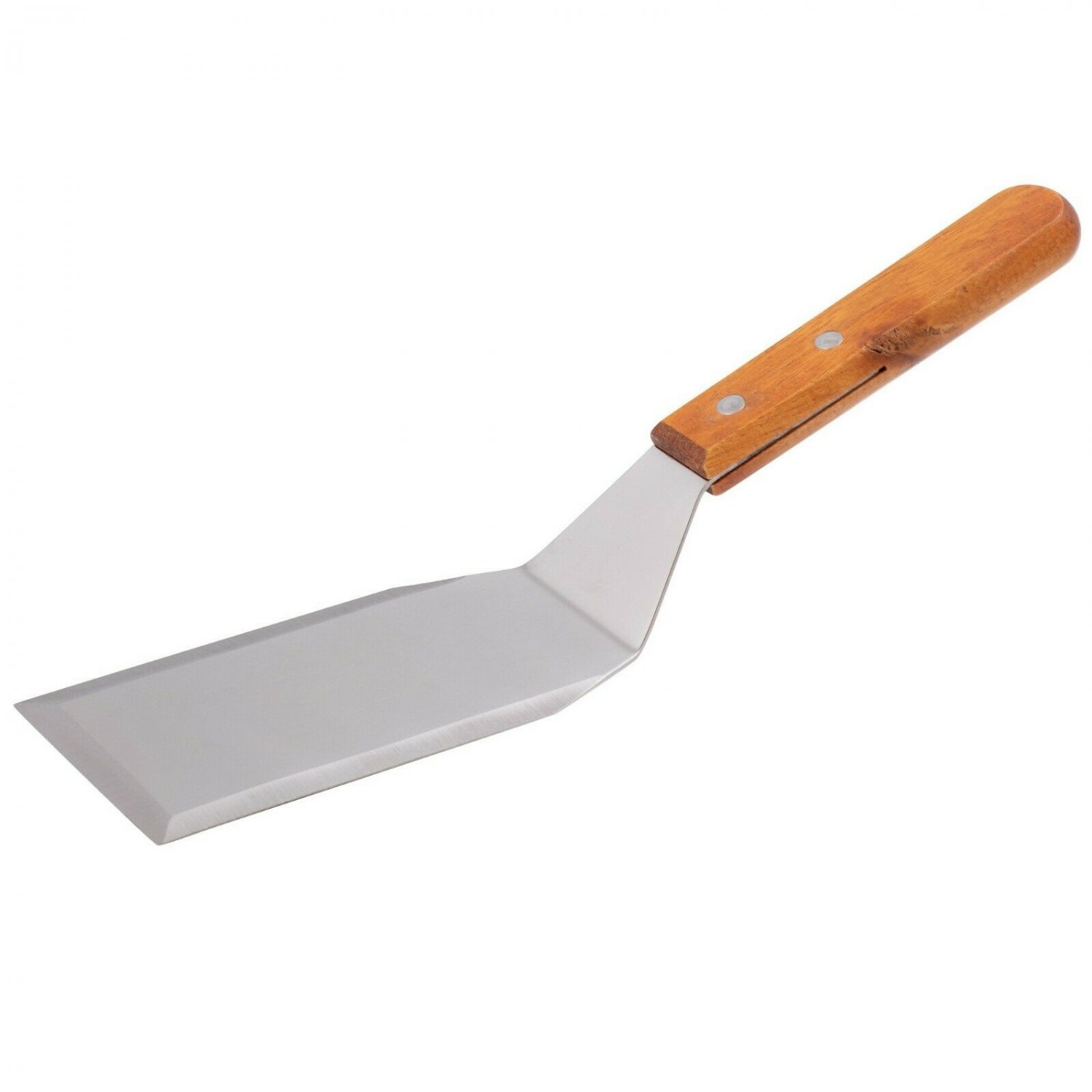 5" x 3" Solid Turner with Wood Handle