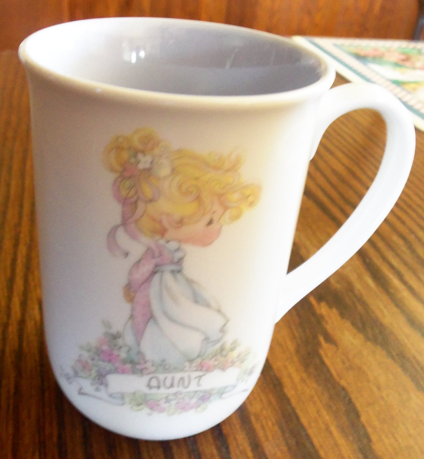 Precious Moments "AUNT" Name Coffee Cup Mug location88