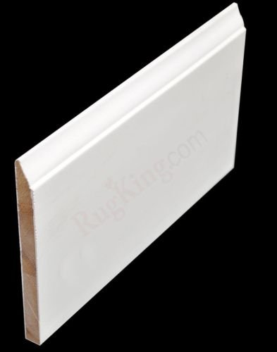 5 1/4" Primed Ogee Baseboard #618 Pine Wood Molding/Moulding Trim 16'