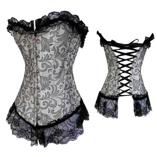 Sexy Classic Victorian Corset Bustier XL