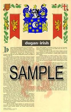 Dugan Coat Of Arms