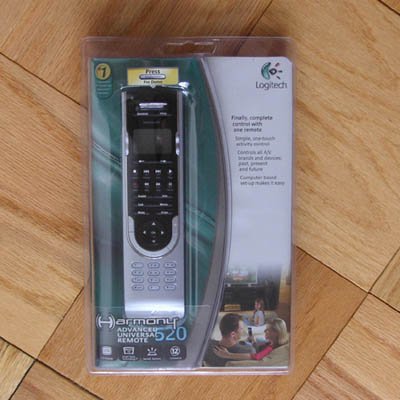 Brand New Logitech Harmony 520 Advanced Universal Control With Screen