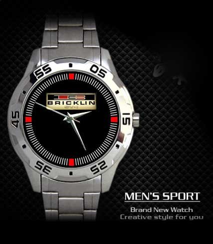 BRICKLIN SV1 EMBLEM ANALOGUE SPORT METAL WATCH