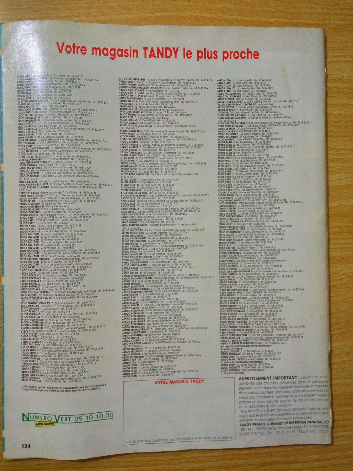 Tandy Electronics Catalogue 1990 Rare