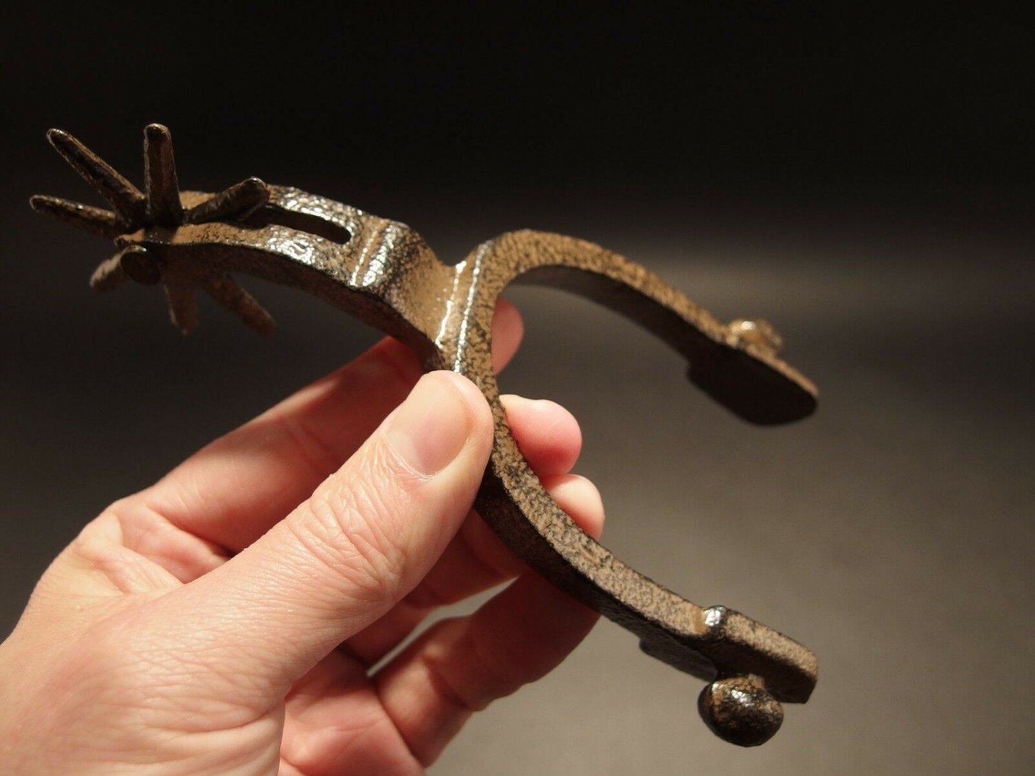Antique Vintage Style Cast Iron Western Cowboy Decor Spur Antique Vintage Style Cast Iron Western Cowboy Decor Spur