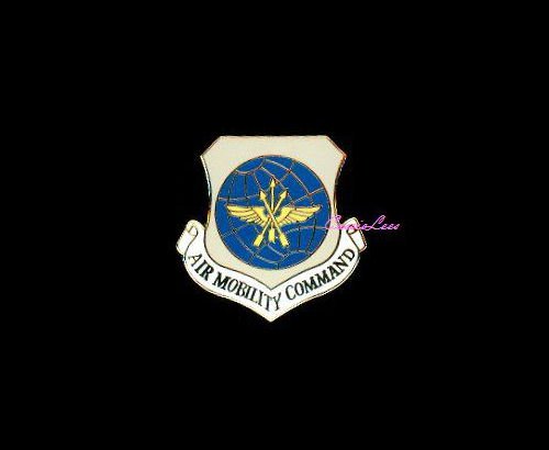 USAF Air Mobility Command Shield Military Pin - Cassie's