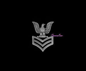 USN 1st Class Crow (right) Military Pin - Cassie's