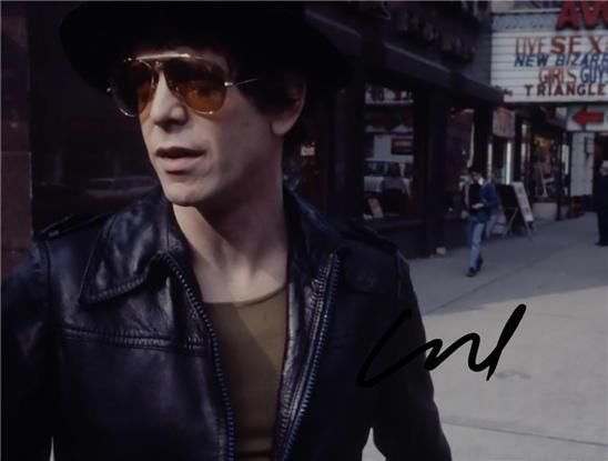* LOU REED SIGNED PHOTO 8X10 RP AUTOGRAPHED * TRANSFORMER