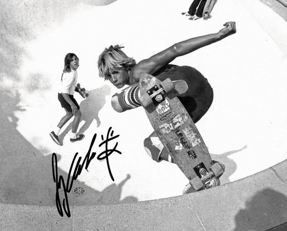 JAY ADAMS SIGNED POSTER PHOTO 8X10 RP AUTOGRAPHED * SKATEBOARD CHAMP