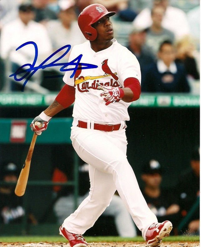 OSCAR TAVERAS SIGNED AUTOGRAPHED PHOTO RP 8X10 AUTO ST. LOUIS CARDINALS