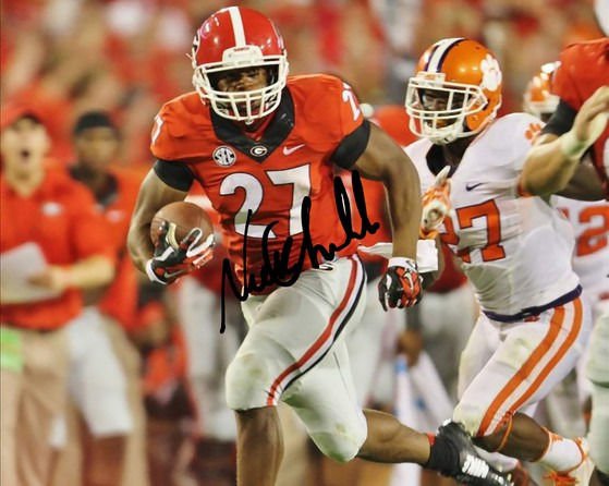 NICK CHUBB SIGNED AUTOGRAPHED PHOTO RP 8X10 AUTO GEORGIA BULLDOGS