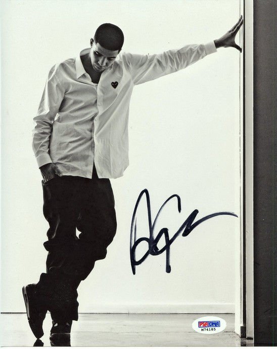 Aubrey Graham Drake signed photo 8x10 rp Autographed