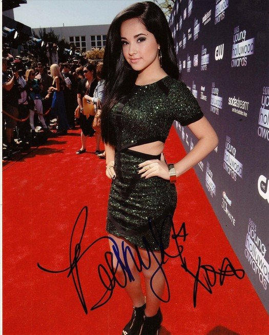 BECKY G SIGNED PHOTO 8X10 RP AUTOGRAPHED