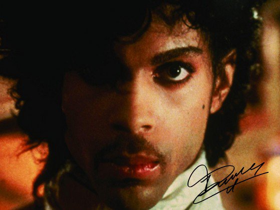 PRINCE SIGNED PHOTO 8X10 RP AUTOGRAPHED MUSICIAN