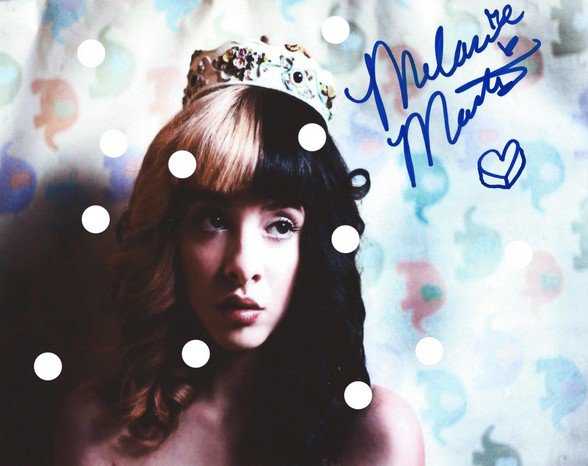 MELANIE MARTINEZ SIGNED PHOTO 8X10 RP AUTOGRAPHED CRY BABY