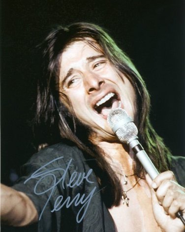 STEVE PERRY SIGNED PHOTO 8X10 RP AUTOGRAPHED JOURNEY SINGER