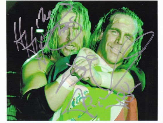 * SHAWN MICHAELS TRIPLE H SIGNED PHOTO 8X10 RP AUTO AUTOGRAPHED WWE ...