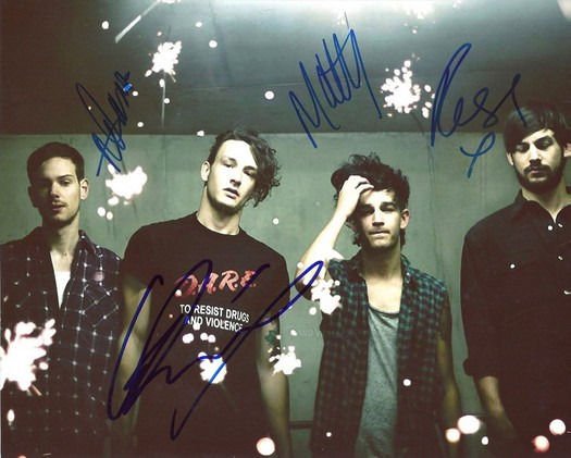 * THE 1975 FULL GROUP BAND SIGNED PHOTO 8X10 RP AUTOGRAPHED VINYL * ALL ...