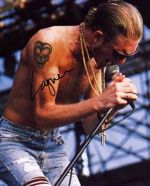 LAYNE STALEY SIGNED PHOTO 8X10 RP AUTOGRAPHED ** ALICE IN CHAINS