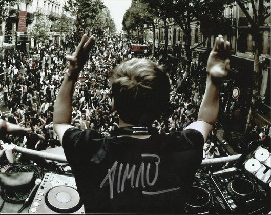 DJ AVICII SIGNED POSTER PHOTO 8X10 RP AUTOGRAPHED LONESOME TOGETHER