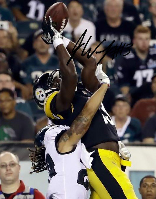 JAMES WASHINGTON STEELERS SIGNED PHOTO 8X10 RP AUTOGRAPHED PITTSBURGH