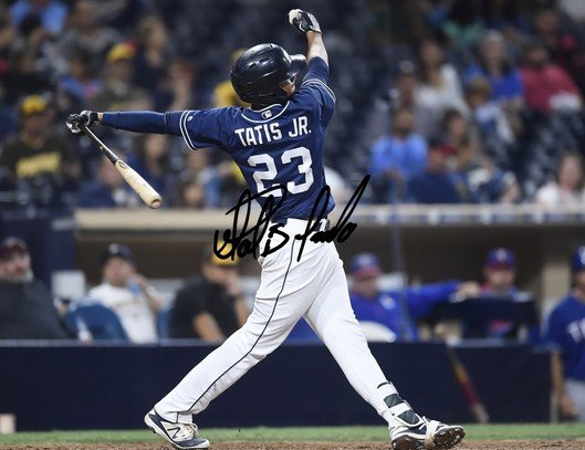 FERNANDO TATIS JR SIGNED PHOTO 8X10 RP AUTOGRAPHED SAN DIEGO PADRES