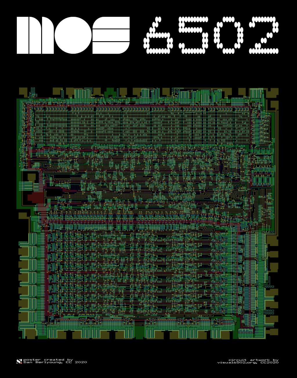 MOS 6502 Poster