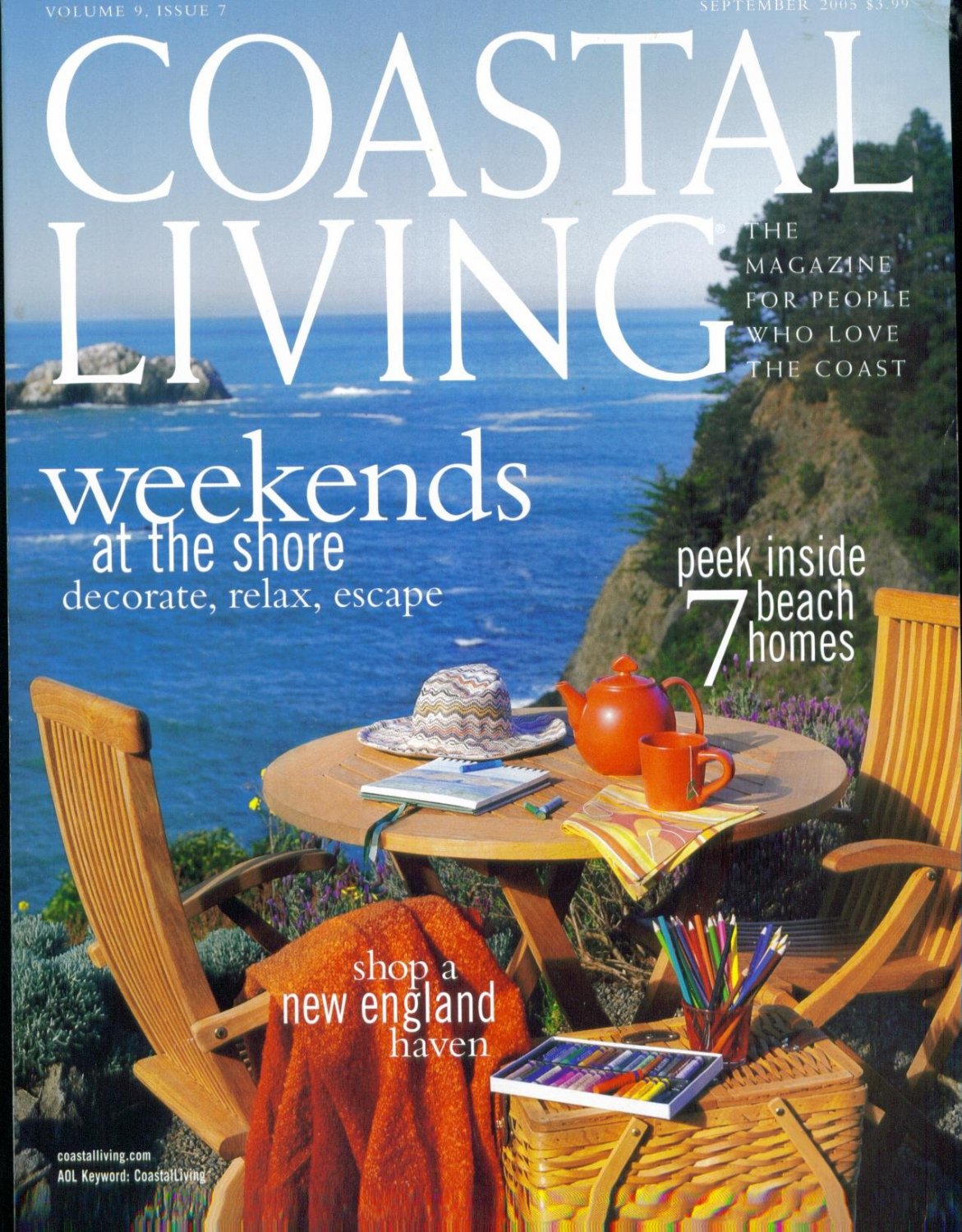 Coastal Living Magazine-September 2005-Chef Luis Solano-Ray-Justin ...