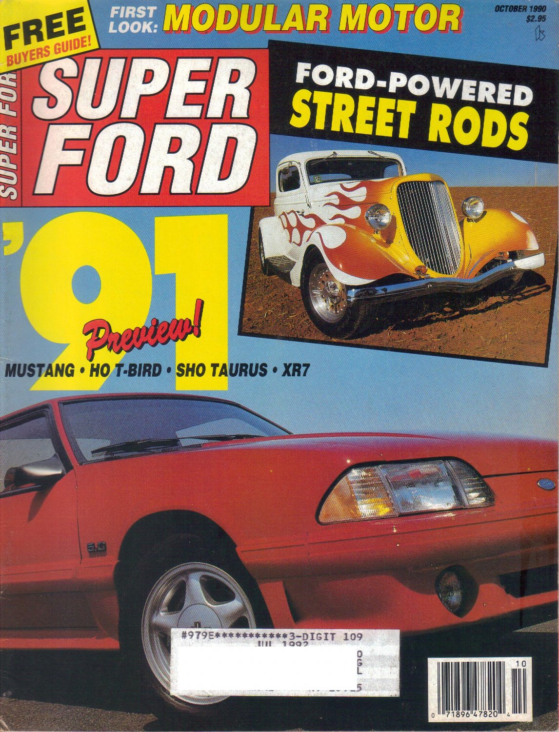 Super Ford Magazine-October 1990-Bill Sellers-1930 Roadster Pickup-Bob ...