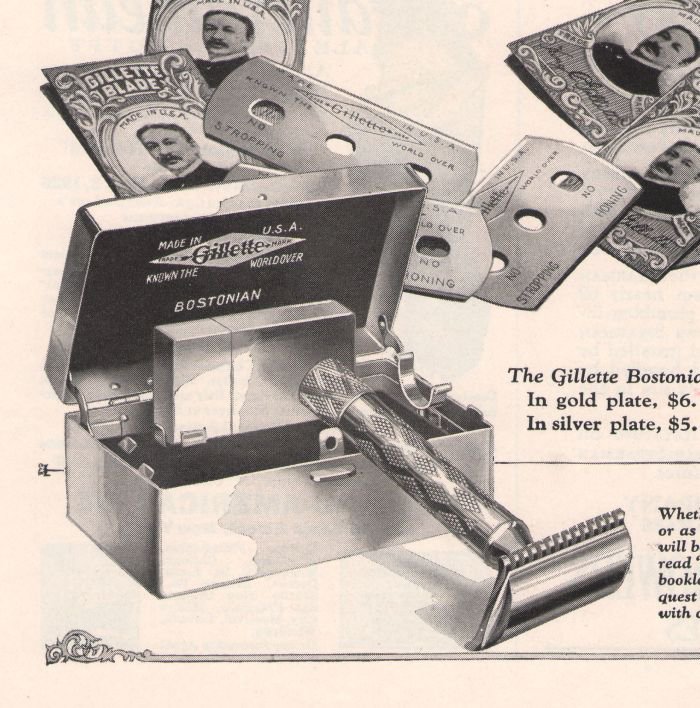 1920's Gillette Bostonian. Oldschool open-toothed awesome. > Shaving ...