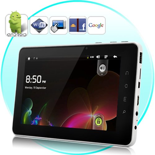 BrillianTab - Android 2.3 Tablet with 7 Inch Capacitive Touchscreen ...
