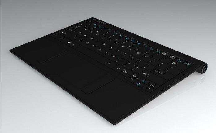 wireless keyboard, large touch screen keyboard, wireless touch-free ...