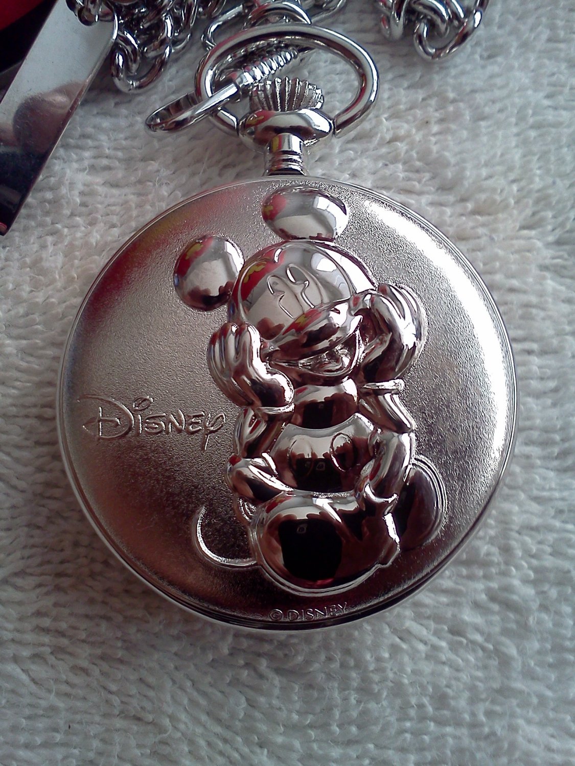 Mickey Mouse Collectible Pocket Watch by Avon