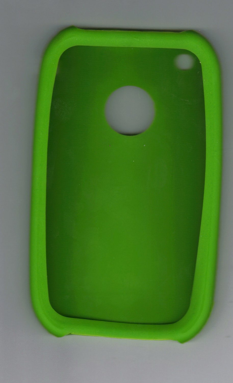 Green Silicone case cover for iPhone 3G 3GS