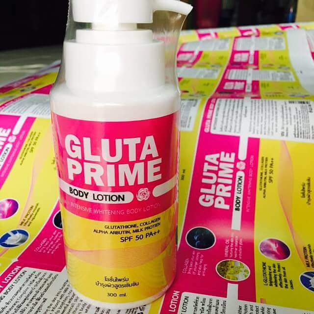 Gluta prime Whitening Lotion 300ml