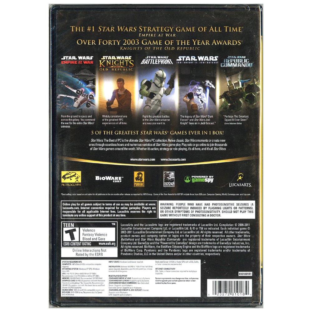 Star Wars: The Best of PC [PC Game]