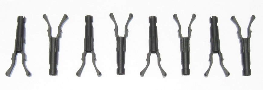 SET OF 8 VORTEC FUEL INJECTOR RETAINING CLIPS 5.0L 5.7L Chevrolet GMC
