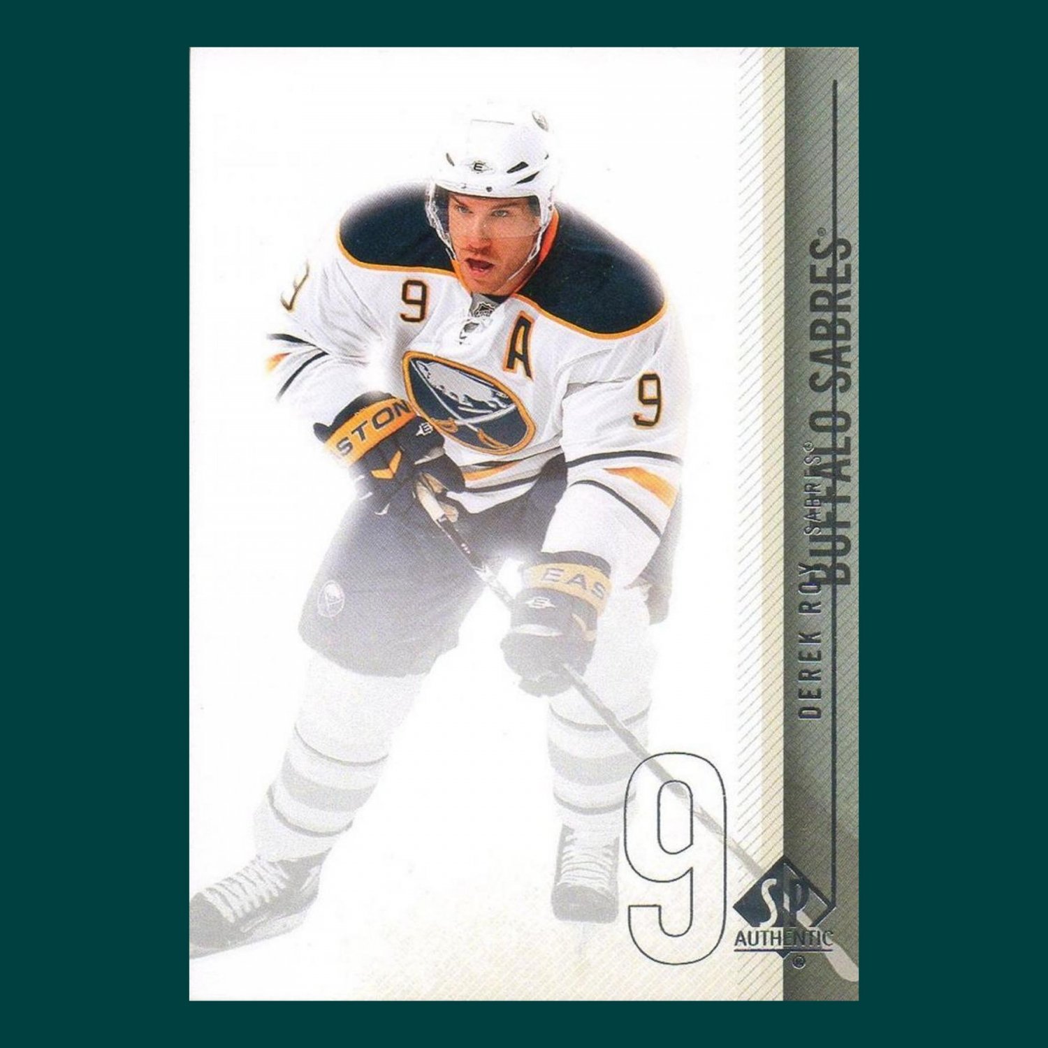 2010-11 UD SP Authentic # 77 - Derek Roy - Buffalo Sabres