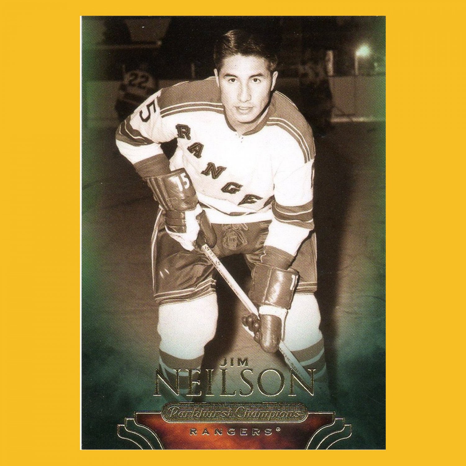 2011-12 UD Parkhurst Champions # 93 - Jim Neilson - New York Rangers