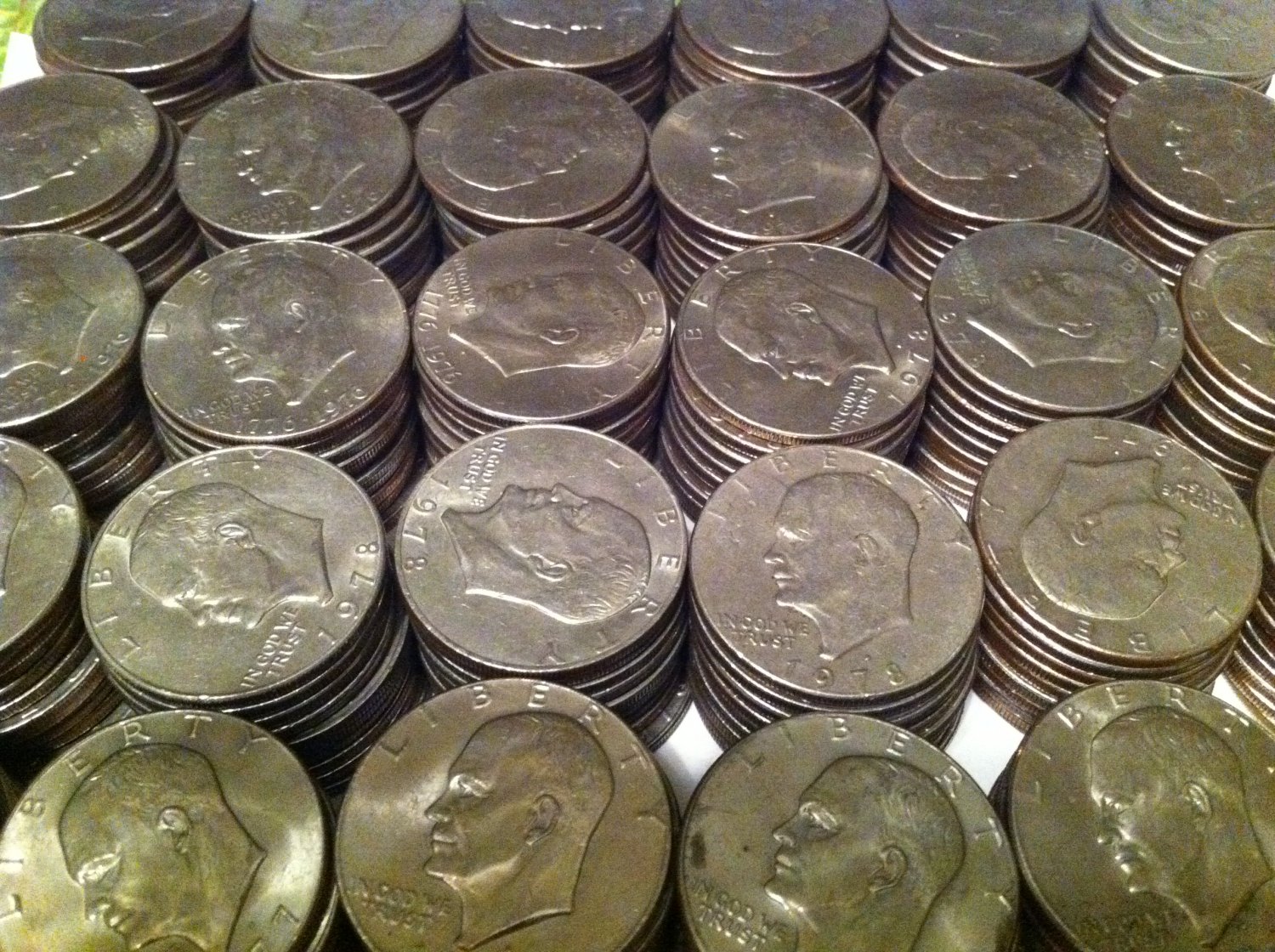 Eisenhower (Ike) Dollar Coins -50 Coin Lot-